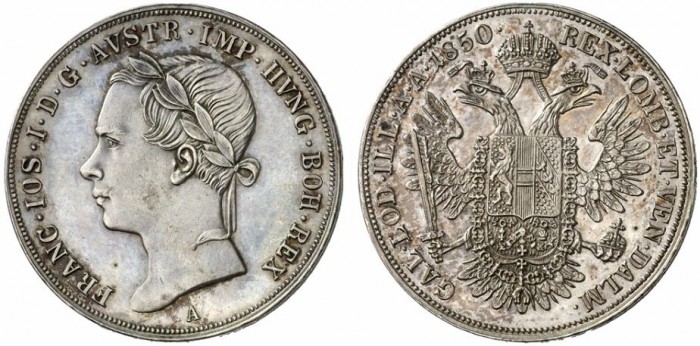 Ceník a katalog mincí Františka Josefa I. 1848-1918 – Nume